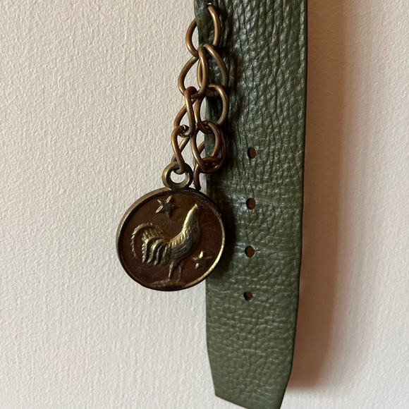 Calderon | Accessories | Vintage Green Calderon Leather Belt | Poshmark